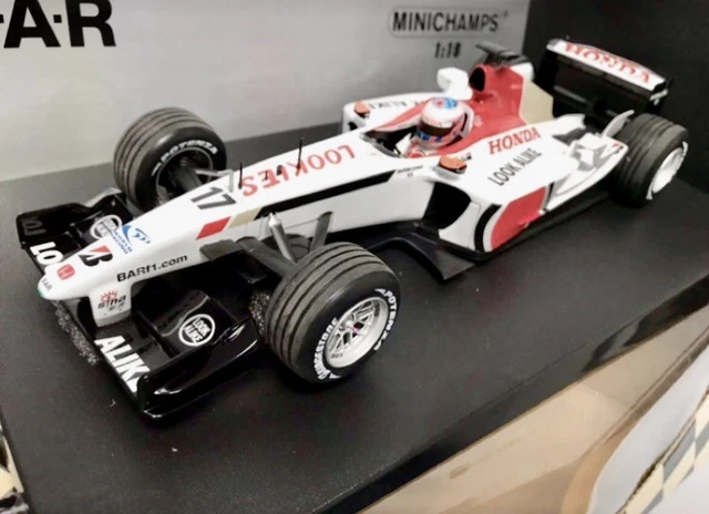 F1 B.A.R HONDA 005 Jenson Button De 2003 Au 1/18 Scale 100030017 EUR 140,00 - PicClick FR