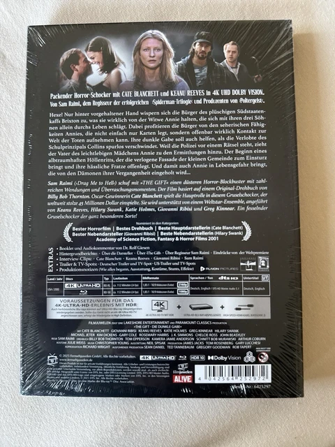 4K BLU-RAY THE Gift - Die dunkle Gabe (limitiertes Mediabook) *neu OVP ...