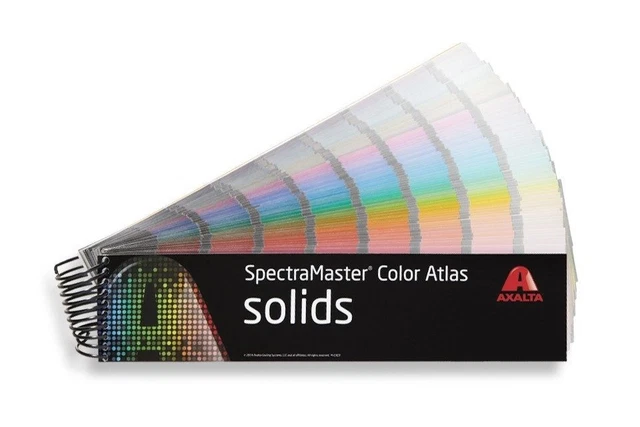 AXALTA - SPECTRAMASTER Solid Color Fan Deck 2026/2027 £491.20 - PicClick UK