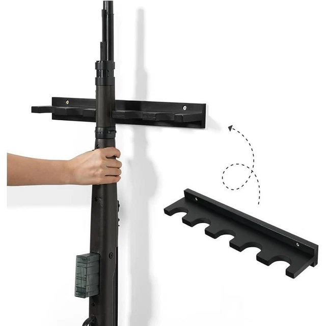 WOODEN RIFLE RACKS Indoor Gun Rack Wall Mount Rifle Storage Gun Display ...