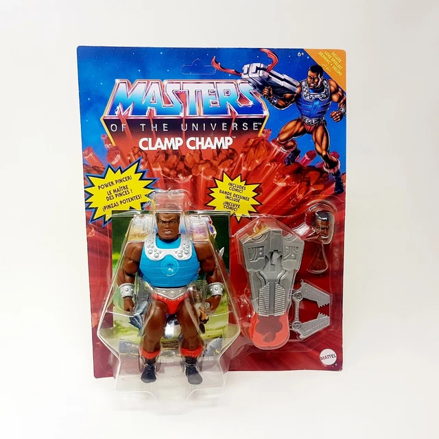 MOTU MASTERS OF the Universe Origins Clamp Champ Moc He-Man Action ...