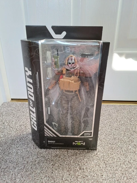 FIGURINE JAZWARES GHOST Modern Warfare Call of Duty 2 MWII Launch ...