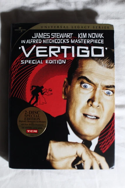 VERTIGO UNIVERSAL LEGACY Series 2-Disc Special Edition (DVD, 1958) £12. ...