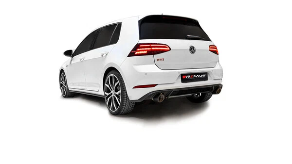 REMUS RACINGANLAGE VW Golf 7 Gti Performance Restyling Opf Ogni 2x102mm ...