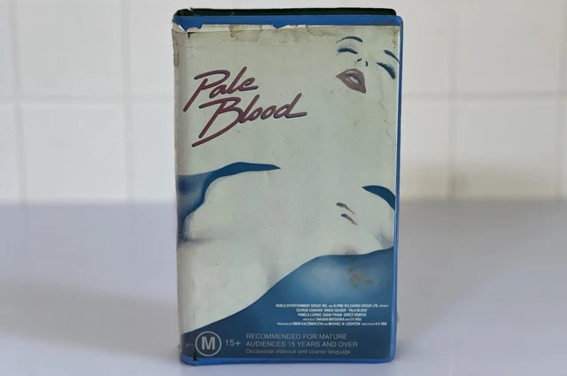 PALE BLOOD (1990) VHS Horror Vampires Virgin Vision Video Clamshell $20 ...