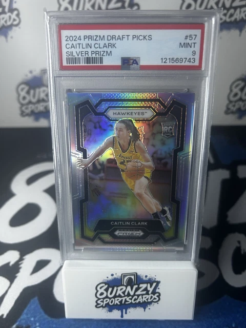 2024 PANINI PRIZM Draft Picks - Caitlin Clark #57 Silver Prizm (RC) £39 ...