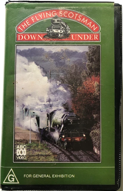 THE FLYING SCOTSMAN Down Under VHS. Vintage Steam Trains In Australia ...
