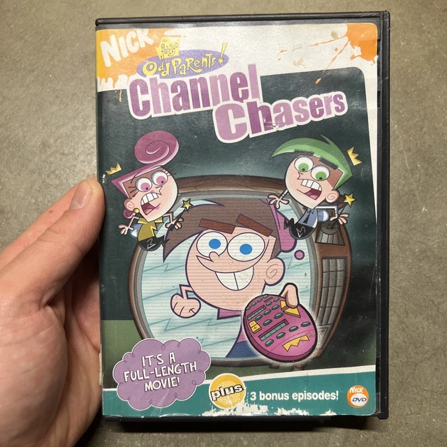 THE FAIRLY ODDPARENTS: Channel Chasers (DVD, 2004) Nickelodeon Cartoon ...