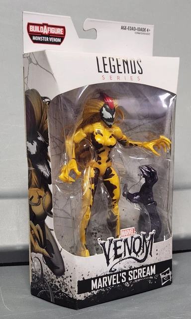 HASBRO MARVEL LEGENDS 6" Venom BAF Marvel's Scream Action Figure $129. ...