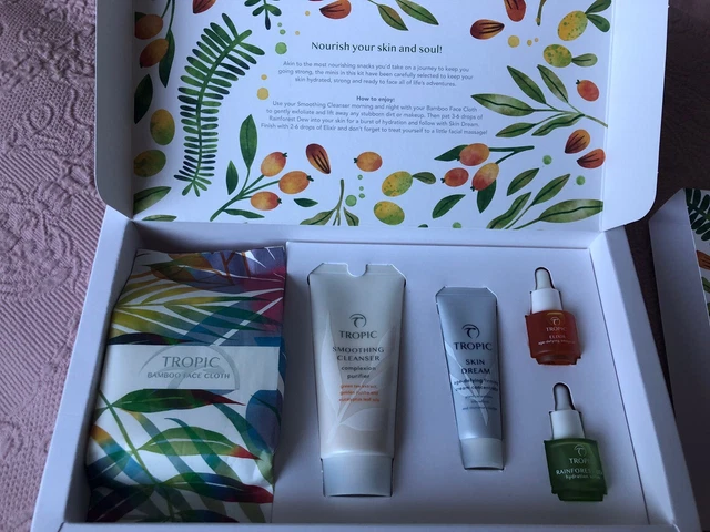 TROPIC SKINCARE GIFT set Nourish Discovery Kit - BNIB £24.00 - PicClick UK
