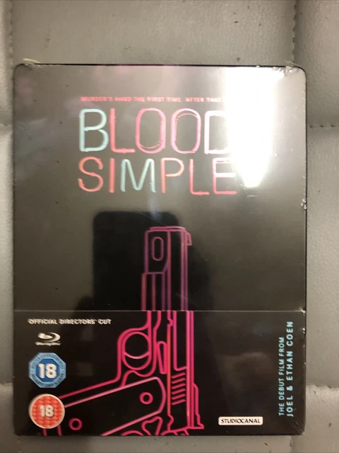 BLOOD SIMPLE LIMITED Edition Steelbook Blu Ray Studio Canal New OOP EUR 29,19 - PicClick IT