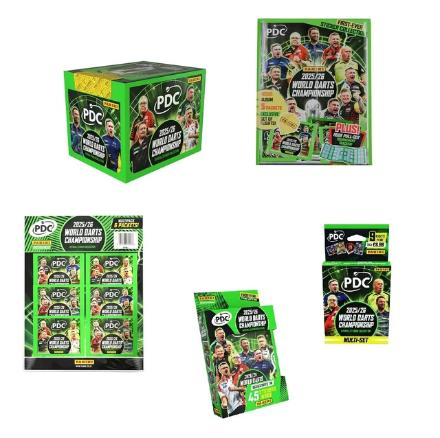 PANINI PDC WORLD Darts Championship 2025/26 £11.87 - PicClick UK