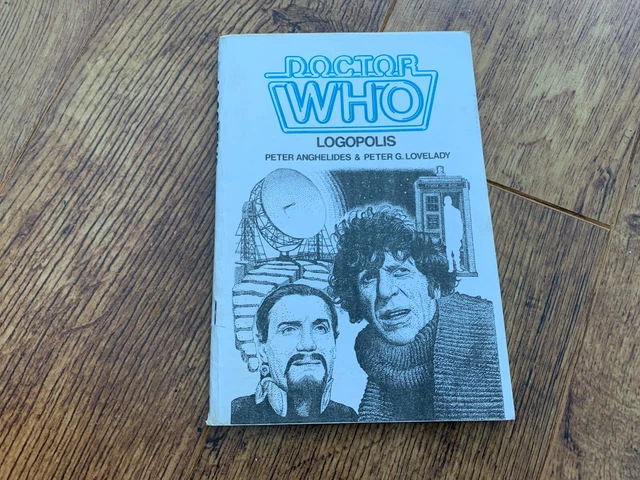 DOCTOR WHO LOGOPOLIS Novelisation Fanzine Frontier Worlds Anghelides ...