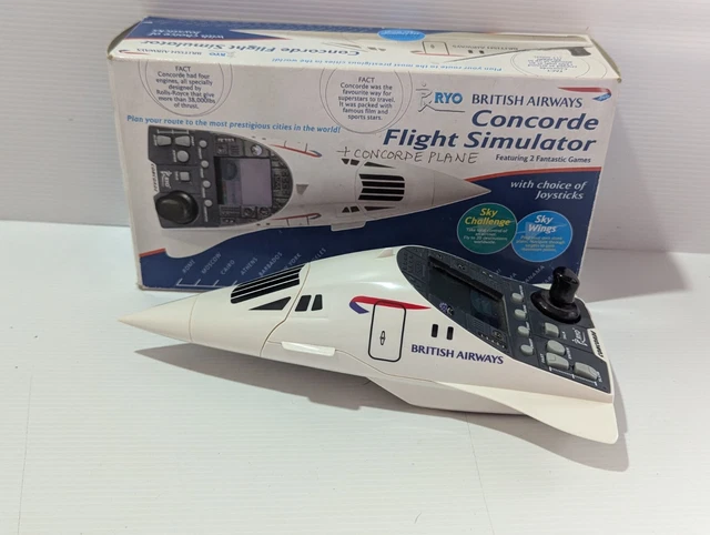 RYO BRITISH AIRWAYS Concorde Flight Simulator Table Top Game Boxed ...