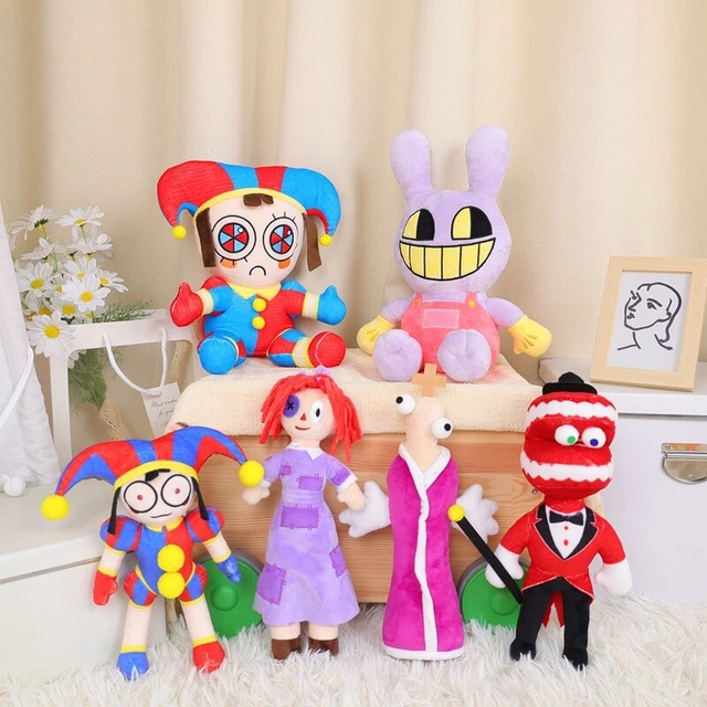 THE AMAZING DIGITAL Circus Pomni Ragatha Ganhle Kinger Plush Toy ...
