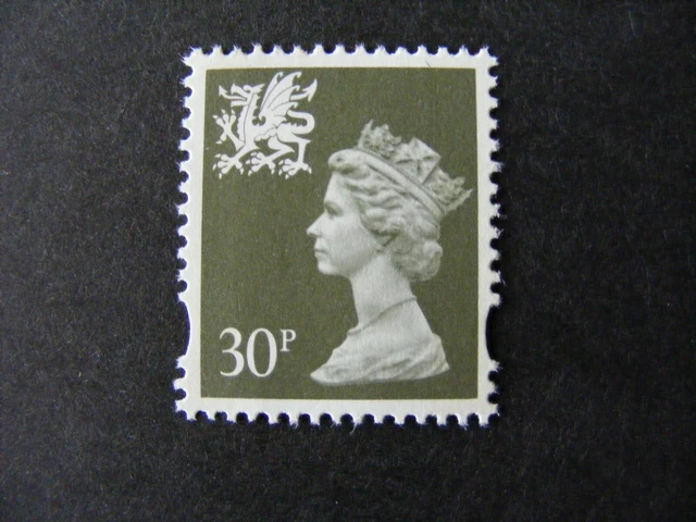 GB QEII MNH Wales SG W75 30p 2B Regional Machin Definitive £1.19 - PicClick UK