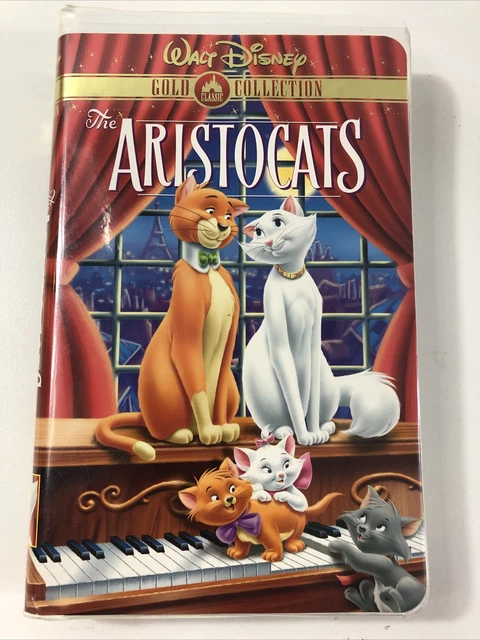 WALT DISNEY GOLD Classic Collection The ARISTOCATS VHS Clamshell ...