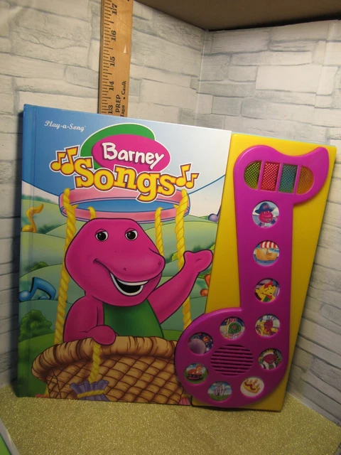 BARNEY SONGS / Play-a-Song / Board book / Spare batteries included / £ ...