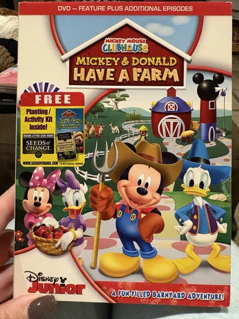 MICKEY MOUSE CLUBHOUSE Mickey & Donald Have a Farm Animal DVD Disney ...