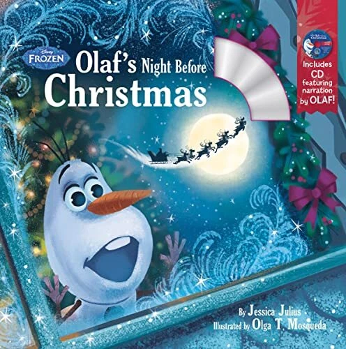 OLAF'S NIGHT BEFORE Christmas Book ..., Disney Book Gro EUR 9,20 ...