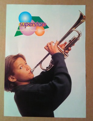MAGAZINE PINUP~ JONATHAN TAYLOR THOMAS ~JTT ~1990s ~Blowing trumpet £4. ...