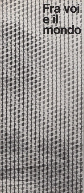 FRA VOI E IL MONDO RHODIATOCE MILANO Catalogo Tende 1960 Foto Serge ...