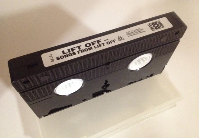 LIFT-OFF: SONGS FROM Lift Off. VHS Video Tape ABC Kids 90s TV Show Rare ...