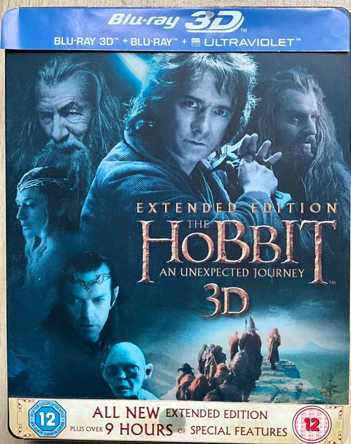 THE HOBBIT, AN Unexpected Journey, blu ray, 4 disc - Steel Book £5.92 - PicClick UK