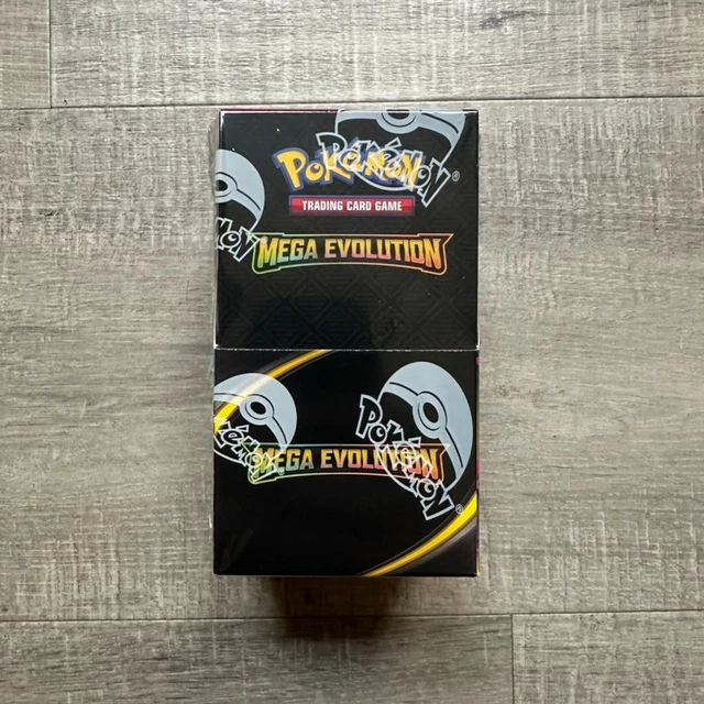 POKÉMON TCG MEGA Evolution Half Booster Box 18 Packs - Brand New and ...