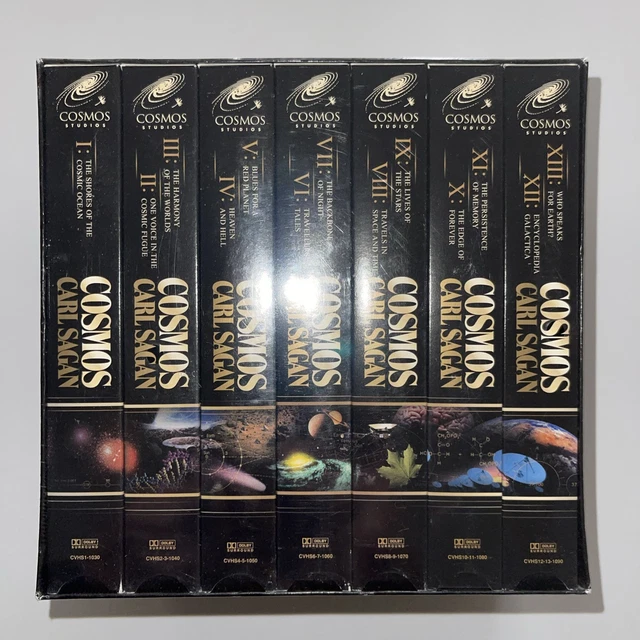 COSMOS - THE Complete Collection - The Original Series (VHS, 2002) New ...