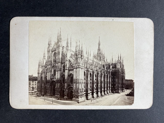 ITALIE, MILAN, LA Cathédrale, vintage albumen print, ca.1870 Tirage ...