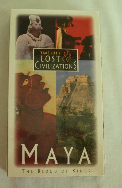 TIME LIFE'S LOST Civilizations Maya The Blood of Kings 1995 VHS Tape ...