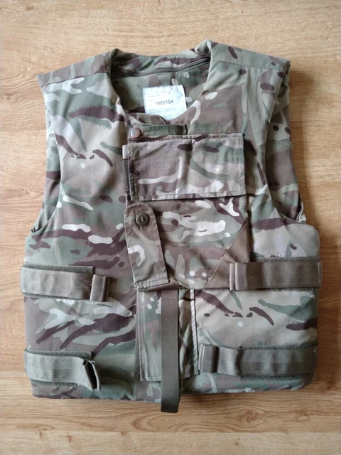 BRITISH ARMY SURPLUS ECBA Body Armour Mtp £5.00 - PicClick UK