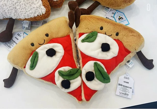 JELLYCAT AMUSEABLE SLICE of Pizza Plush Toy With Tags Food Dolls Great ...