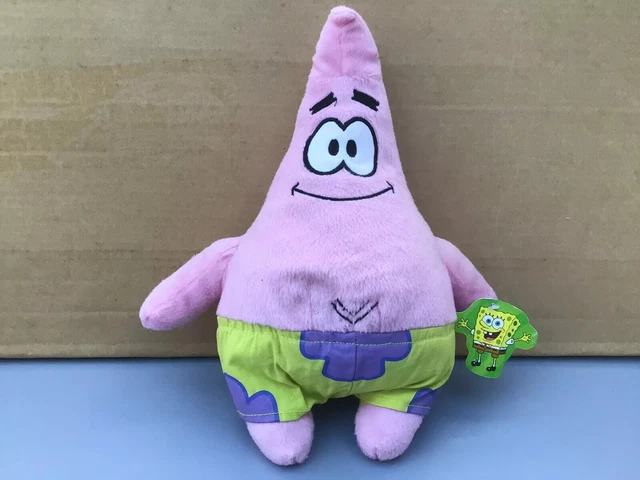 PATRICK STAR PLUSH Soft Toy With Tag 12” Spongebob £5.91 - PicClick UK