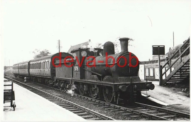 RAILWAY PHOTO LNER J10 5176 Glazebrook 1946 GCR 0-6-0 Loco CLC Cheshire ...