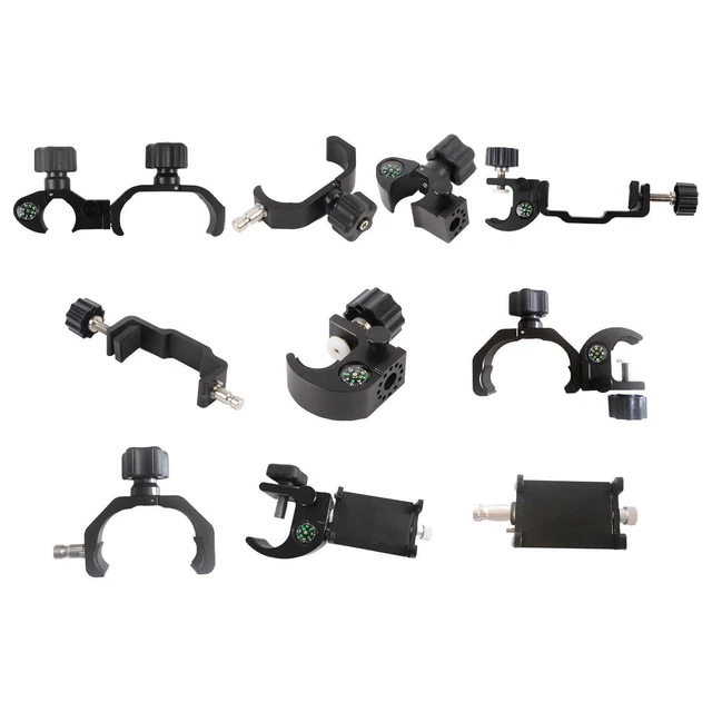 POLE CLAMP WITH Compass for Survey Equipment for Topcon Hhighway ...