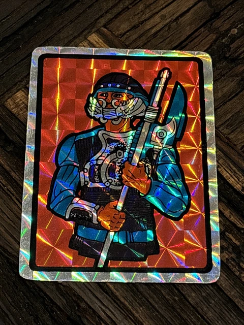 STAR WARS 1980S vending machine Lando Calrissian prism sticker Hologram ...