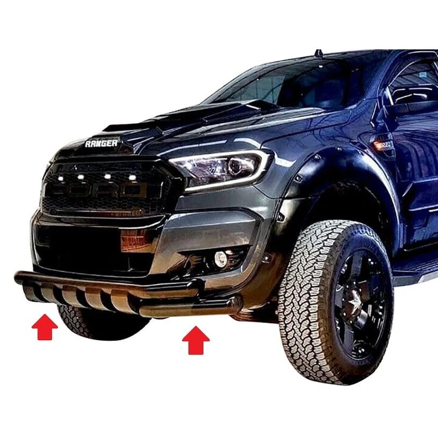 FORD RANGER BULL Bar Front Spoiler Bar Frontguard Chin Bar 2012+ Tiger ...
