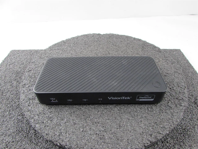 VISIONTEK VT7000 UNIVERSAL USB-C Docking Station 3X 4K Displays $138.11 ...