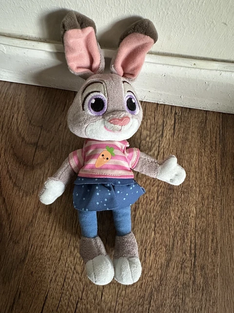 DISNEY STORE ZOOTOPIA Judy Hopps Rabbit Bunny Plush Soft Toy Bunny Zootropolis £6.00 - PicClick UK