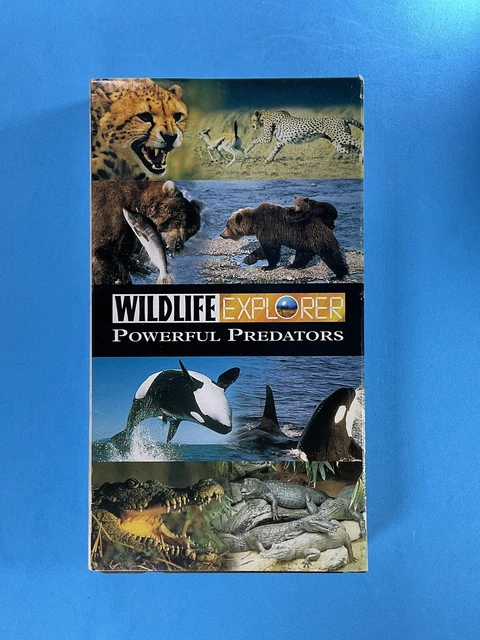 WILDLIFE EXPLORER, POWERFUL Predators, VHS Video Tape £3.00 - PicClick UK
