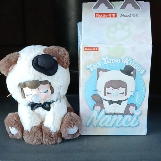 ROLIFE NANCI TEA Time Kitties Small Plush Soft Toy, Boxed Brown/White £ ...