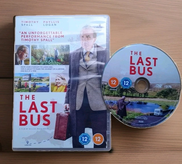 THE LAST BUS DVD - Timothy Spall 2021 British Road Trip Comedy Drama ...