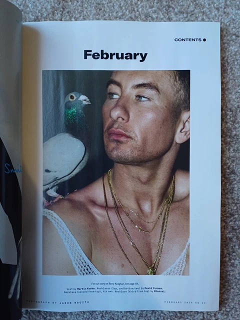 BRITISH GQ FEBRUARY 2024 Barry Keoghan Saltburn Collectors Cover $9.37 ...
