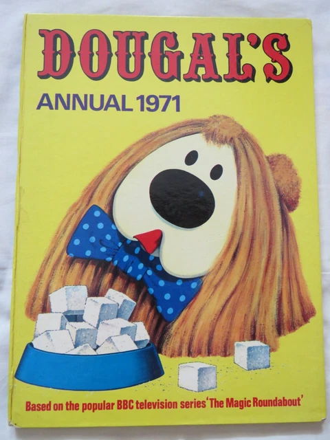 VINTAGE DOUGALS MAGIC Roundabout Annual 1971 hardback Book Jane Carruth ...