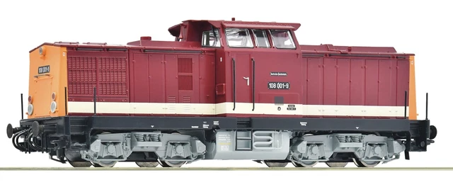 VOIE H0 ROCO 70817 - Locomotive Diesel 108 001-9, DR Neuf OVP EUR 190 ...