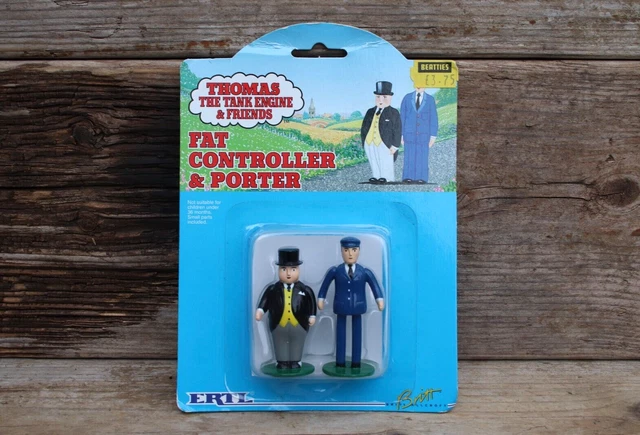 VINTAGE ERTL THOMAS The Tank Engine & Friends Fat Controller & Porter ...