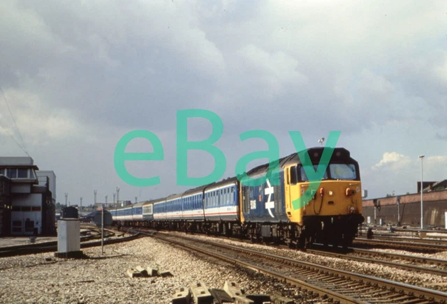 35MM RAILWAY SLIDE of Class 50 50046 @ Old Oak Common £5.91 - PicClick UK