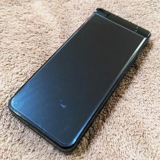 TÉLÉPHONE À CLAPET SHARP AQUOS Keitai 2 601SH 602SH débloqué noir SIM ...